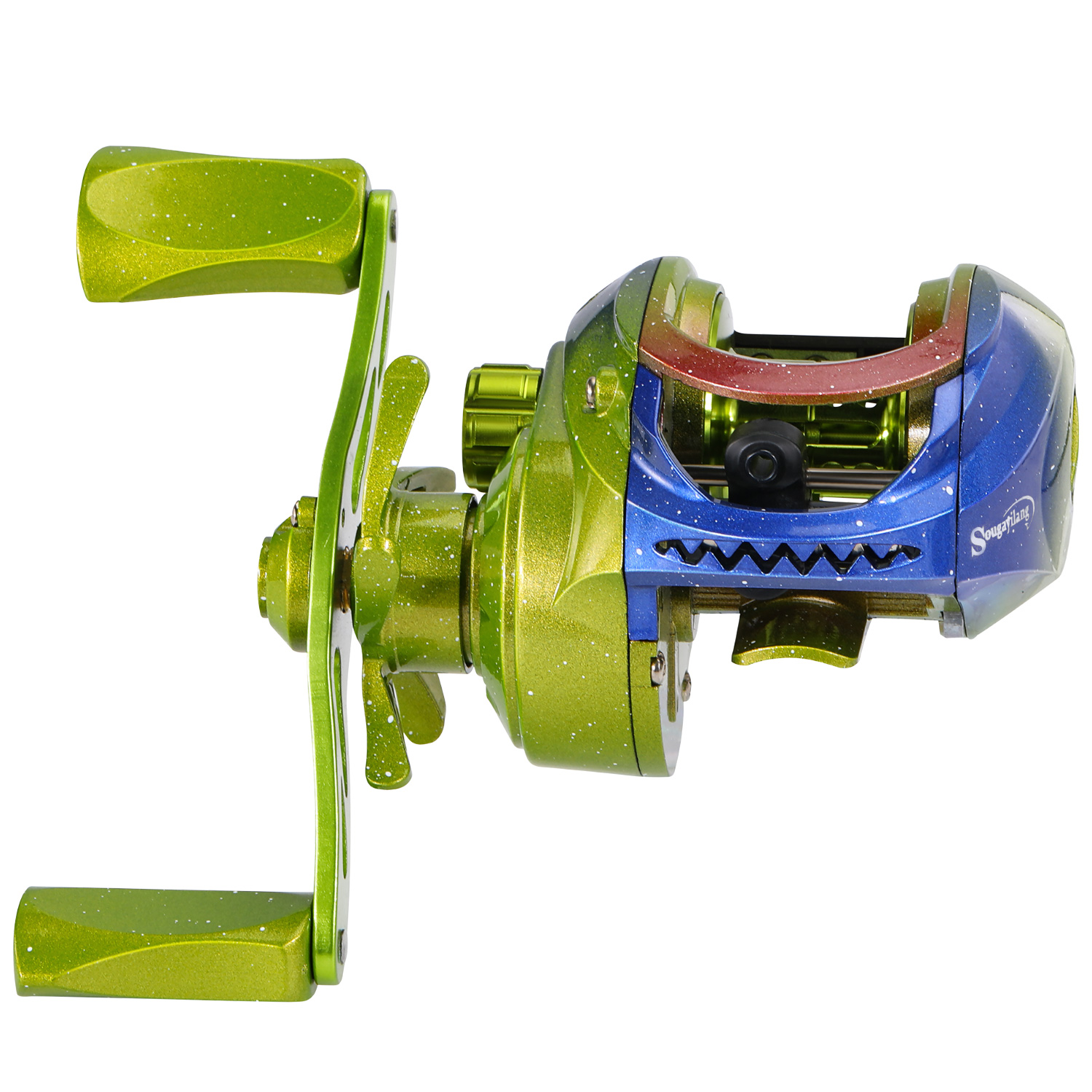 Sougayilang Baitcasting Fishing Reel Macaron Color 17+1BB 7.2:1 High ...