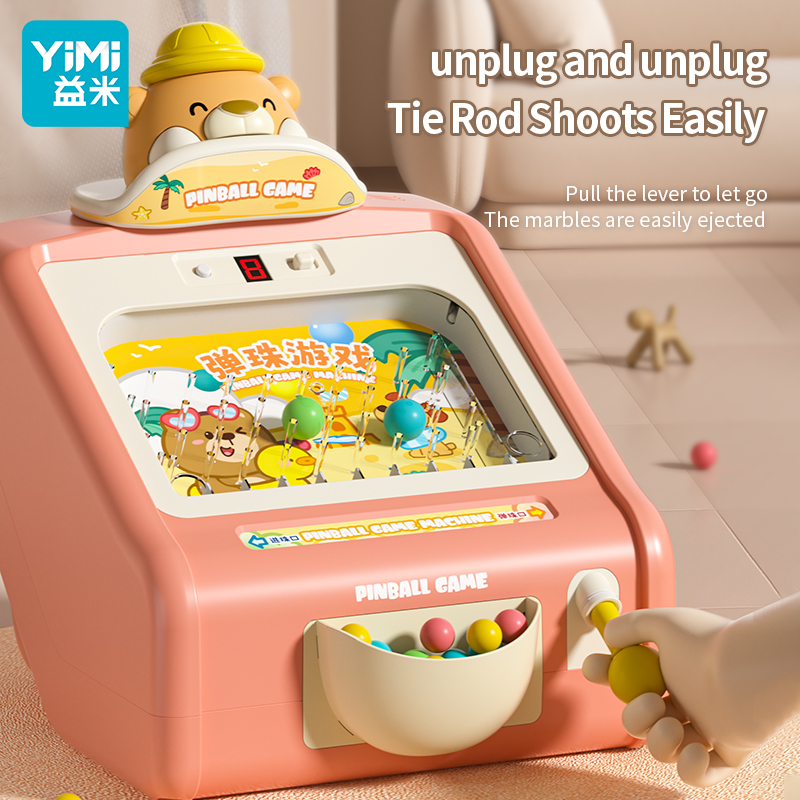 YIMI Pinball Machine Electronic Pinball Machine Handheld Games Toy ...