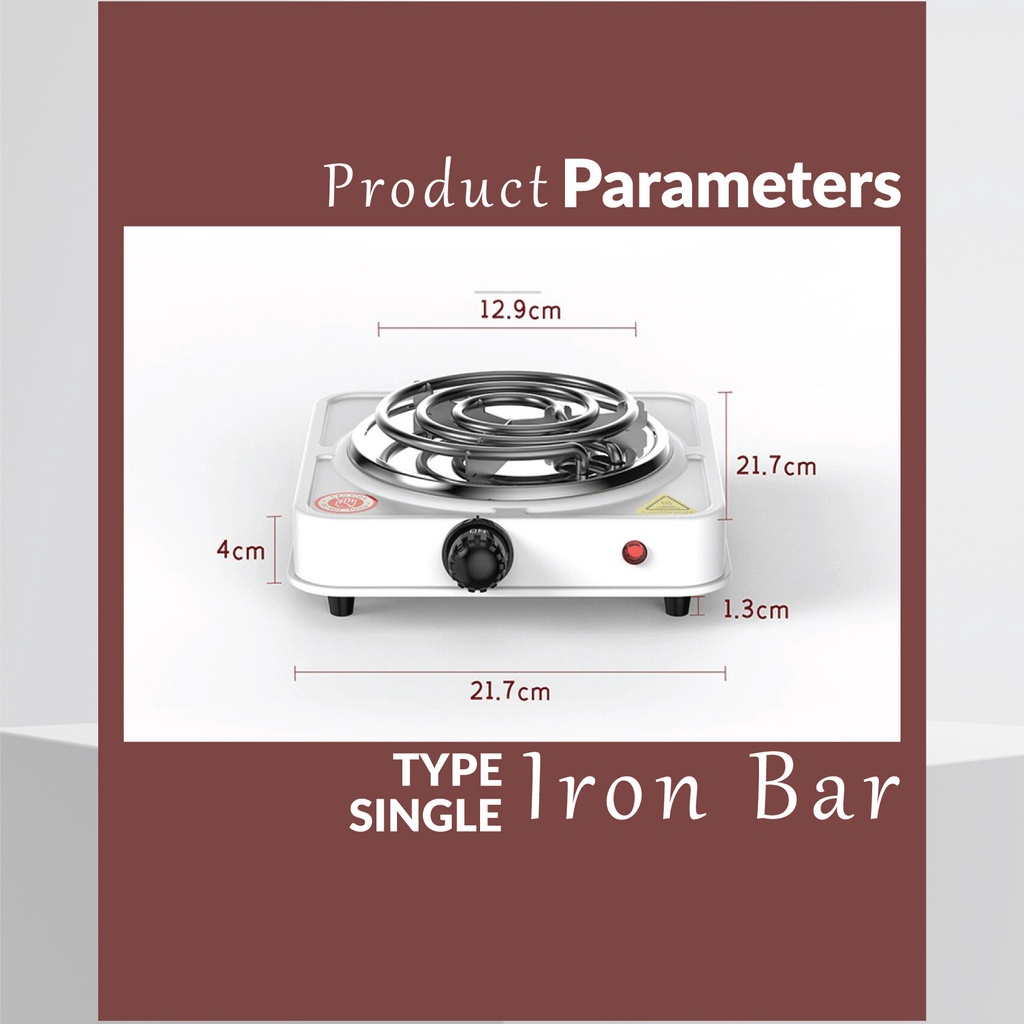 Single Hot Plate Electric Stove Mini Cooker Portable Travel ...