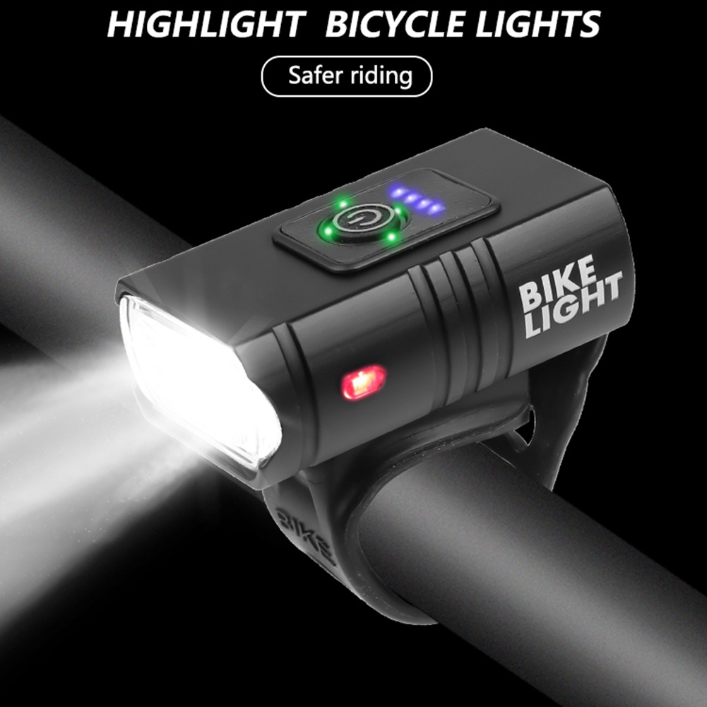 T6 LED Bicycle Light 10W 1200LM 6 Modes USB Rechargeable MTB Bike Front ...
