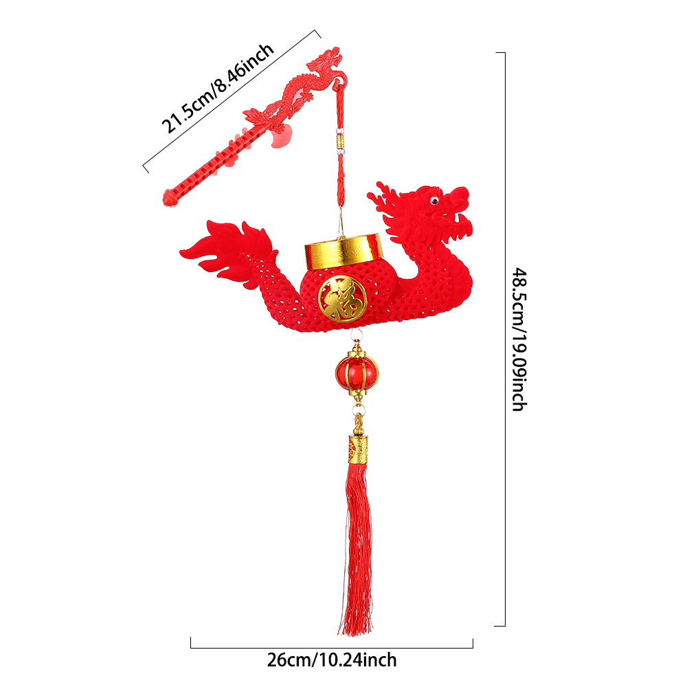 2024 Chinese New Year Zodiac Dragon New Year Children's Luminous Dragon ...