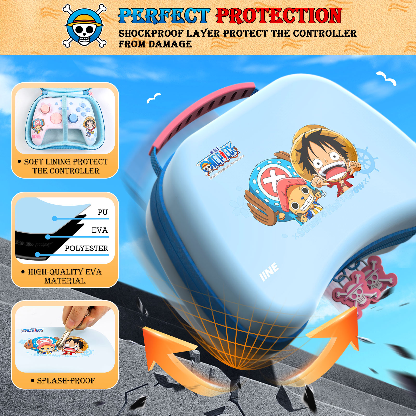 IINE ONE-PIECE Controller Storage Bag for Pro Controller | Shopee Malaysia