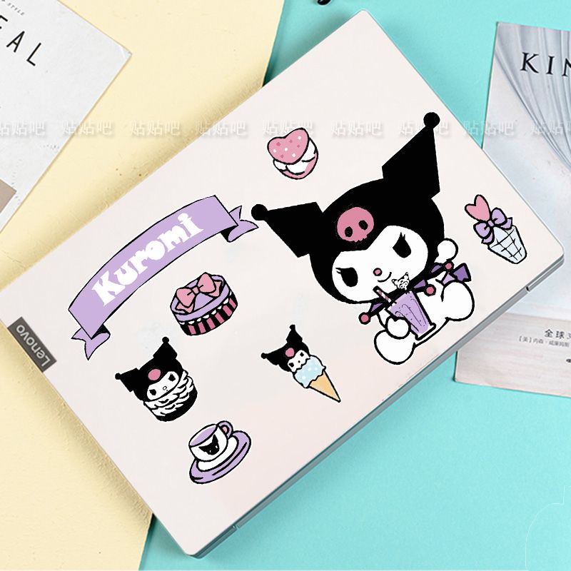 Kuromi Cute Cartoon luggage Stickers Laptop Notebook Stickers | Shopee ...