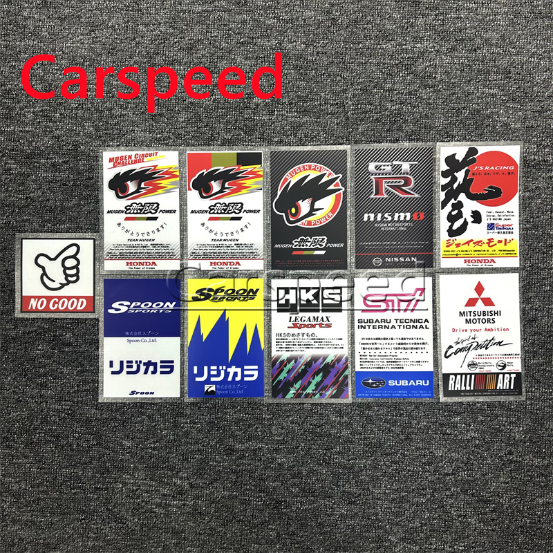 Mugen SPOON Static Stickers Film JDM Style Car Modified Sticker ...