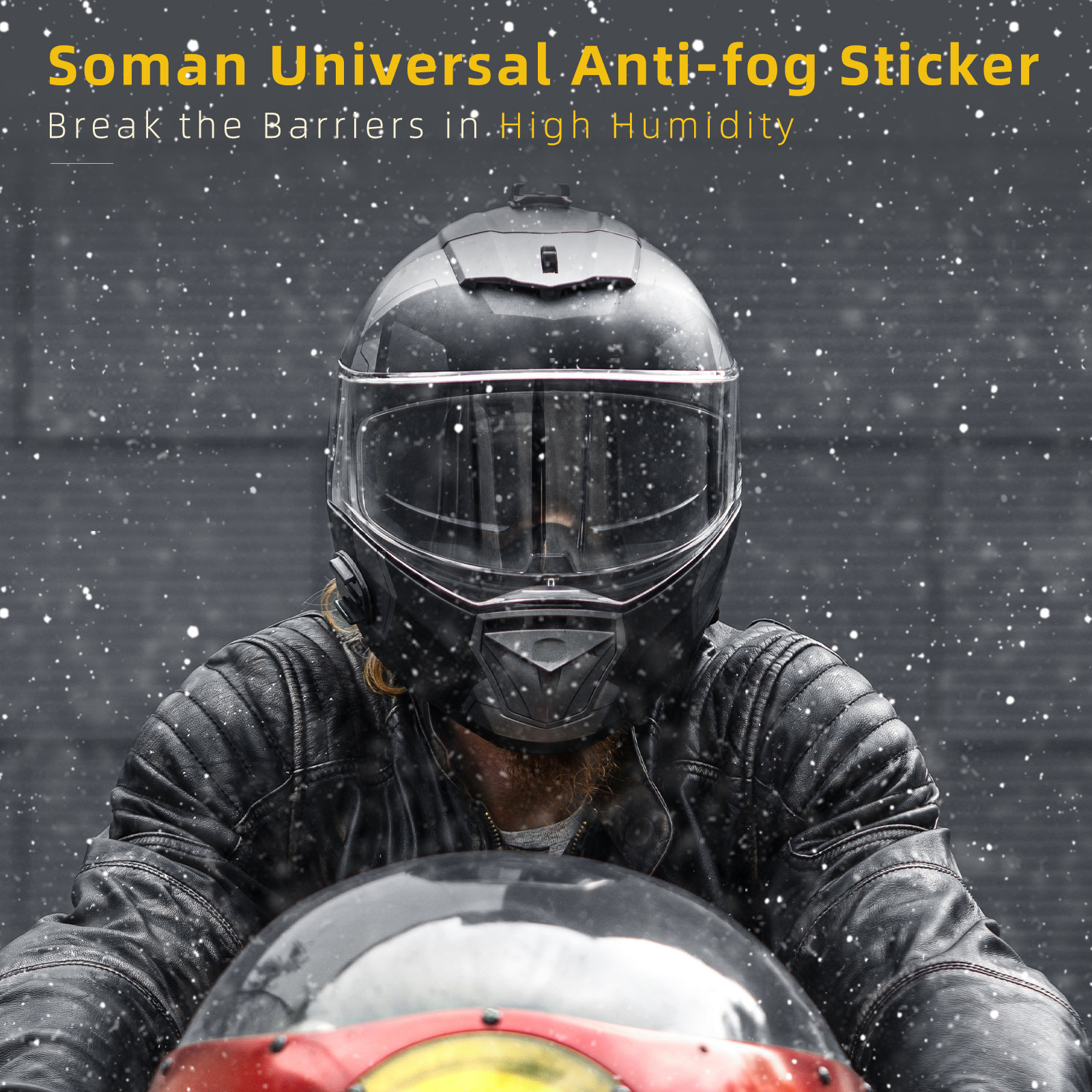 Universal Motorcycle Helmet Anti-fog Film & Rainproof & Waterproof Film ...