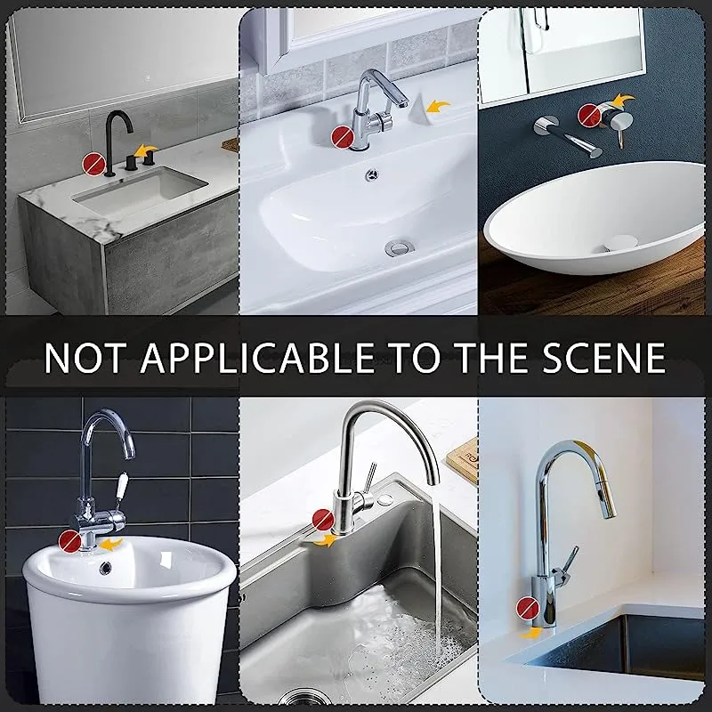 Kitchen Sink Splash Guard Sink Splash Guard Silicone Faucet Mat, Handle ...