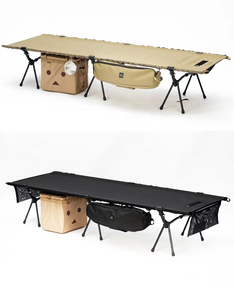 Tillak Outdoor Camping Self-Driving Portable Folding Camping Bed Height Adjustable Tactical ...