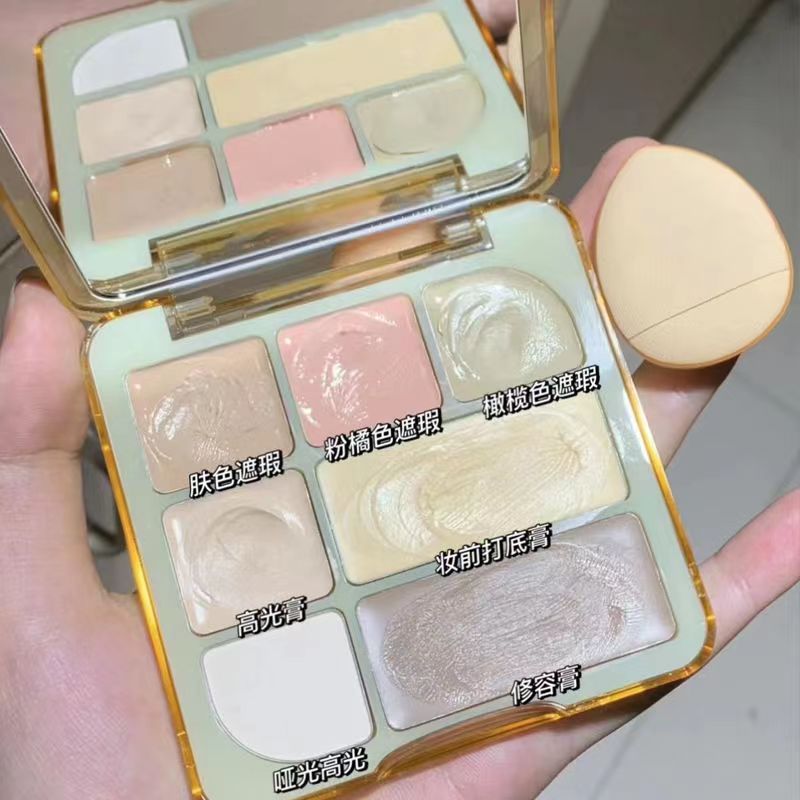 Kobeleen Soft Concealer Facial Acne Marks Concealer Spots Tear Groove ...