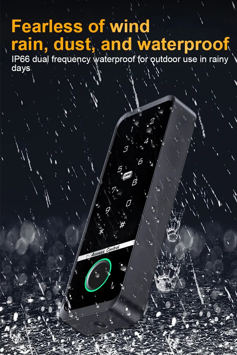 WIFI TUYA App Biometric Fingerprint Access Controller Keypad IP66 ...