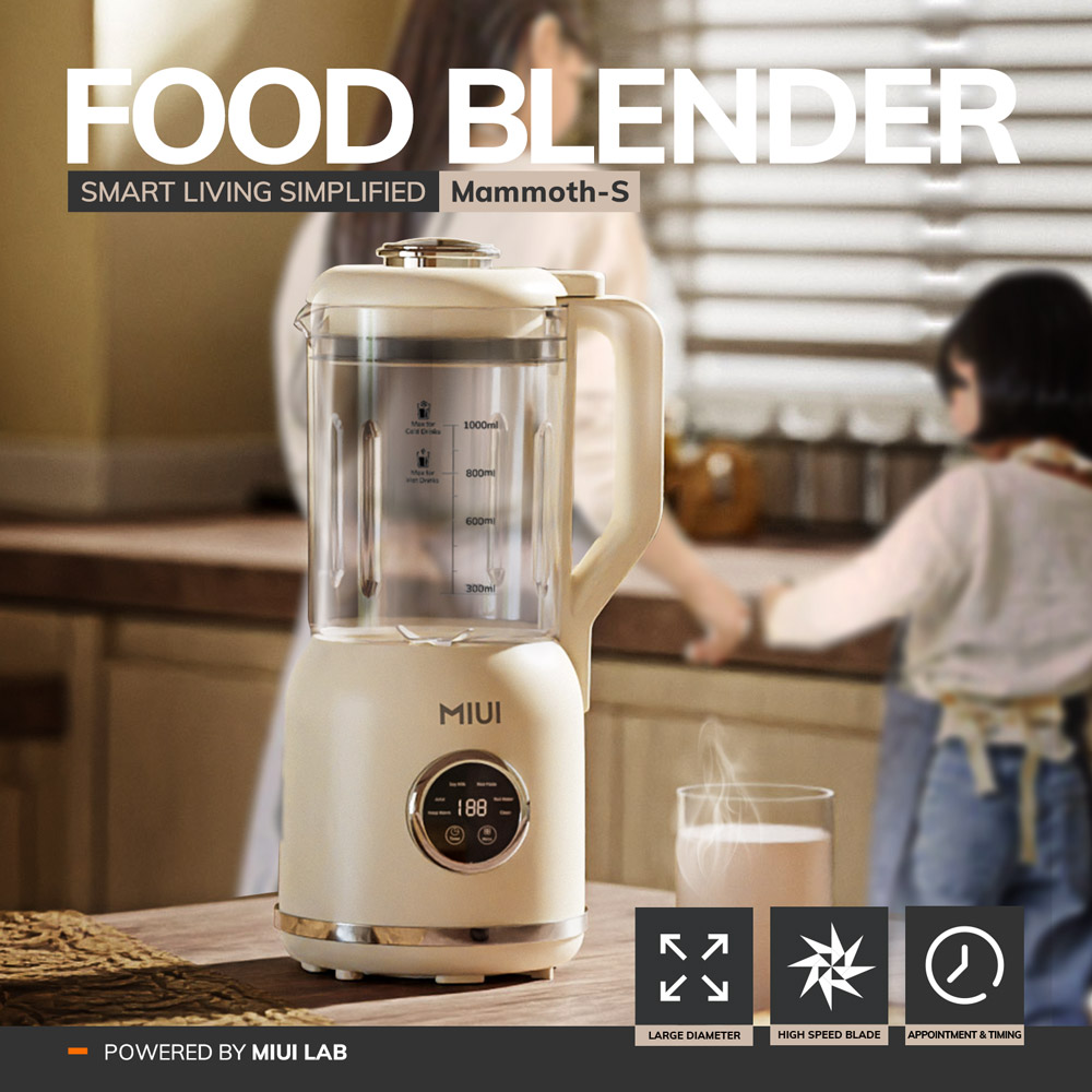 MIUI Food Blender, Multifunctional Hot & Cold Cooking Blender for ...