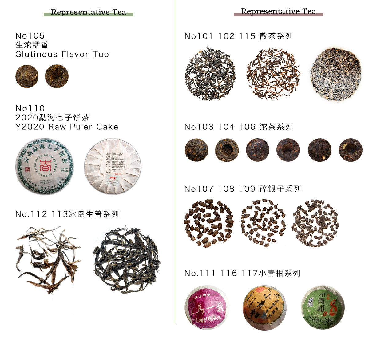 Dark Tea | Pu'er Tea 12 Flavors Tuo Tea Xiaoqinggan Ripe Tea Raw Tea ...