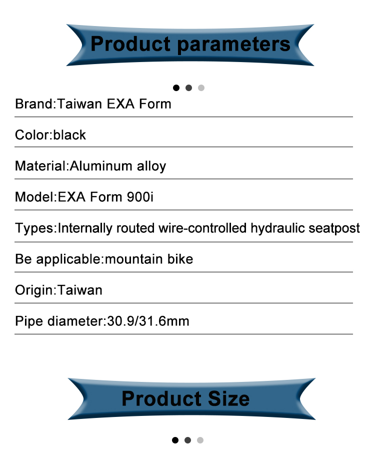 KS EXA Form 900i Wire Controlled Lift Dropper Post 30.9/31.6 Hydraulic ...