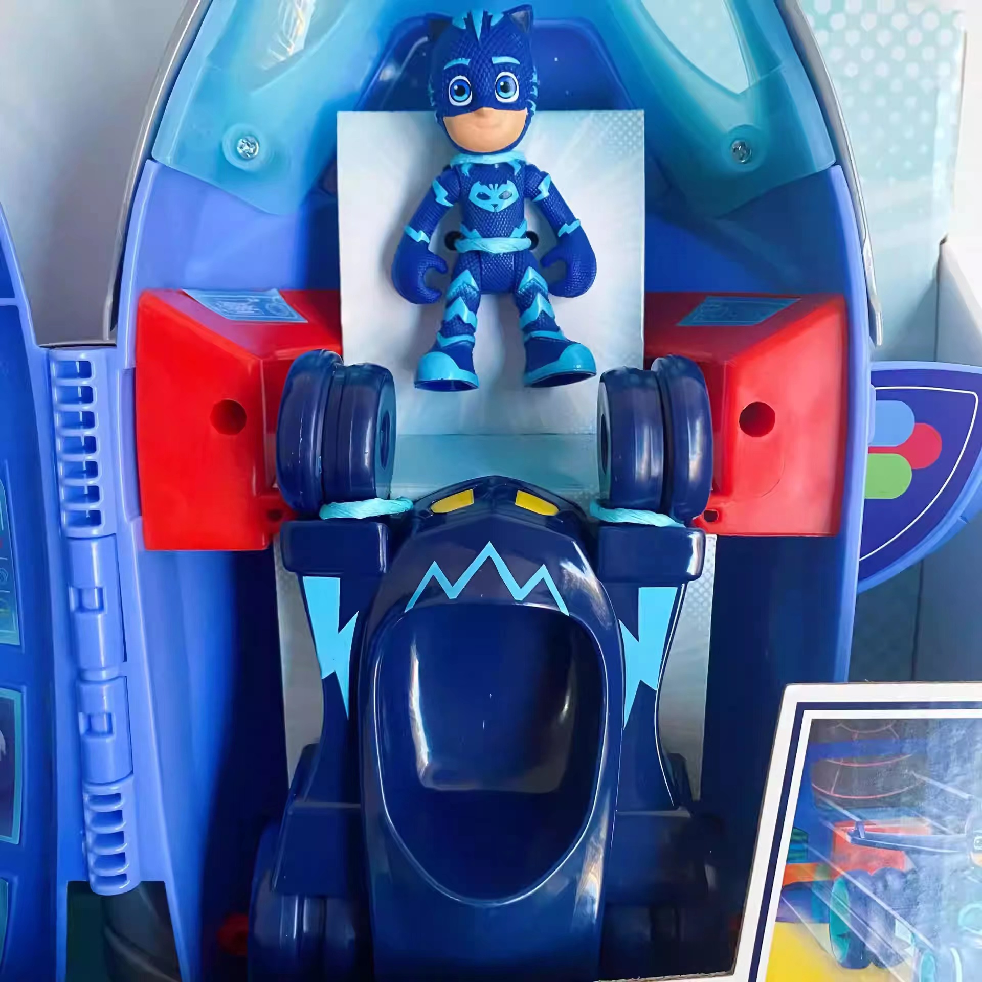 PJ Masks 2-in-1 HQ Playset, Headquarters and Rocket Preschool Toy ...