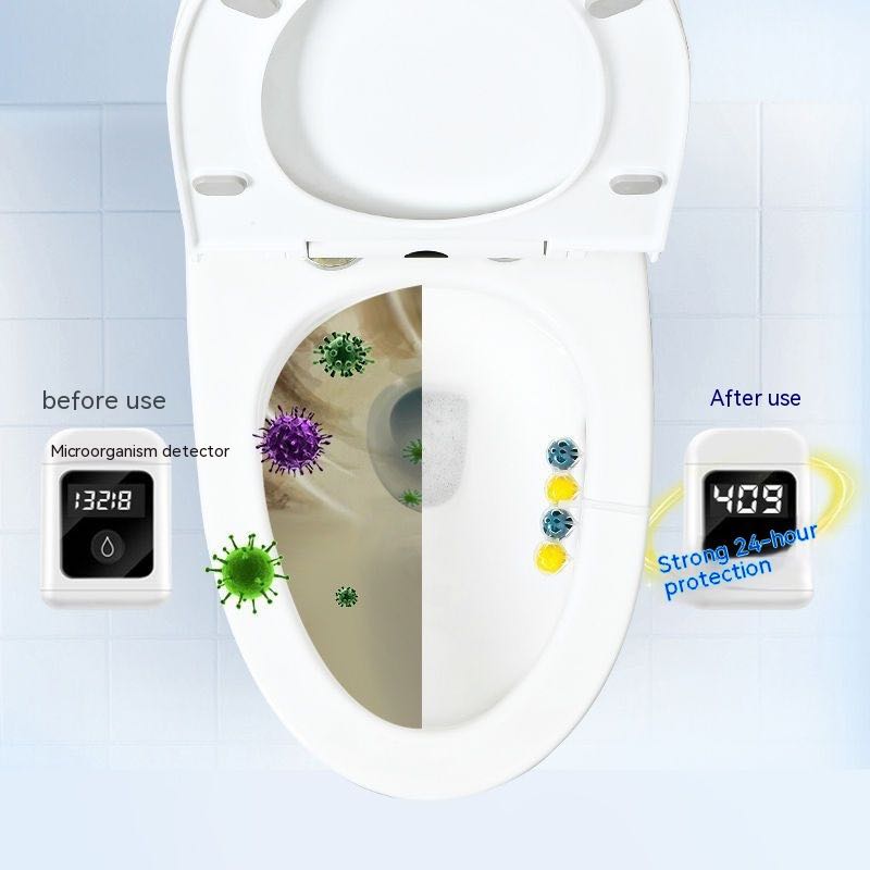 Hanging Toilet Cleaning Ball Automatic Toilet Cleaner 4 in 1 Bowl ...