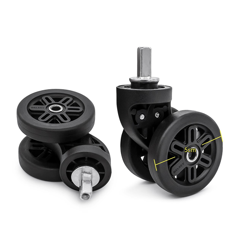 DELSEY Luggage Wheel Replacement Wheels Suitcase Accessories Universal ...