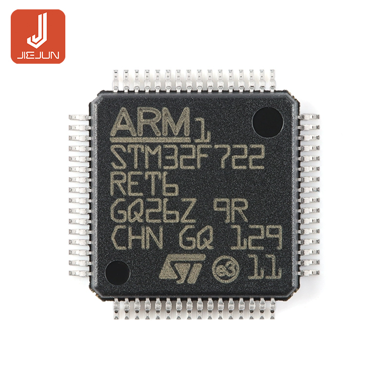 ic chip Original authentic STM32F722 STM32F722RET6 LQFP-64 ARM Cortex-M7 32-bit microcontroller ...
