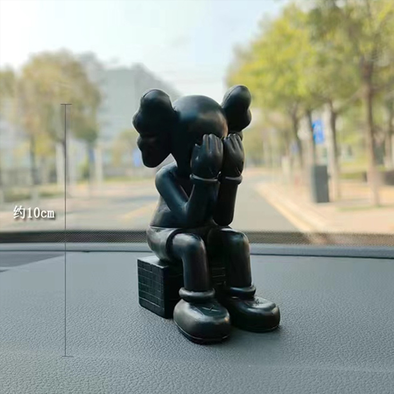 10cm Fashion Style KAWS Anime Figure XX Eyes Doll PVC Action Figure ...