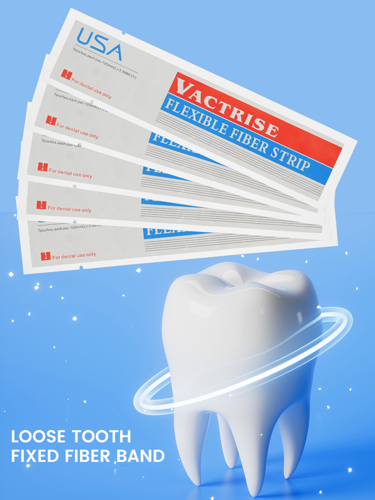 1/5Pcs Dental Flexible Fiber Strip Glass Splint Loose Tooth Fixation ...