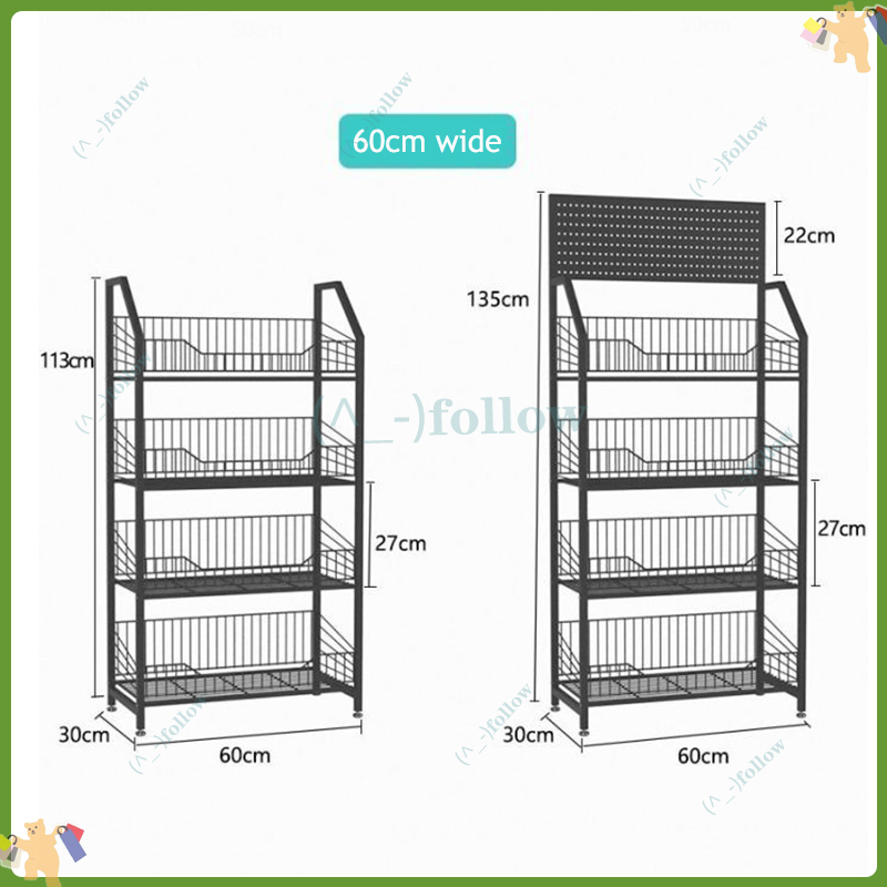 Store snack rackSupermarket barang-barang kecil rak paparan rak Multi ...