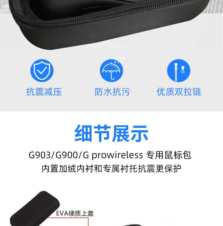 Logitech Mouse Bag G102/G304/G403/G603/G703 Carrying Bag Gaming Mouse ...