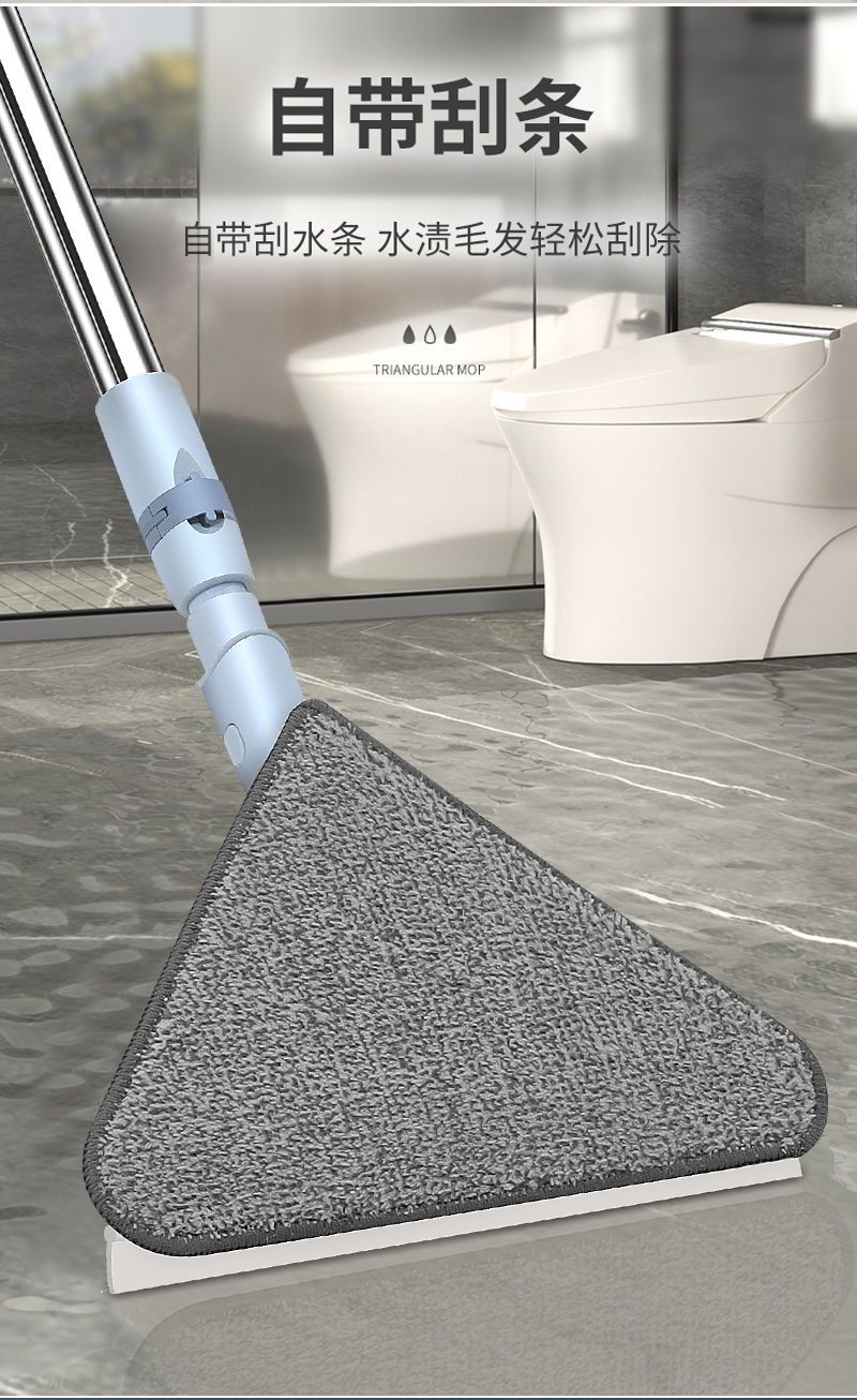 Bendable Triangle Mop Window Cleaner Multipurpose Duster 360 Degree ...