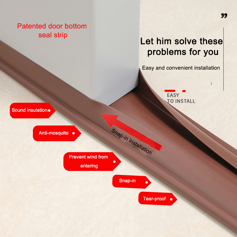 Thick Corrugated Sealing Strip New PVC Insert Sealing Gap Dustproof ...