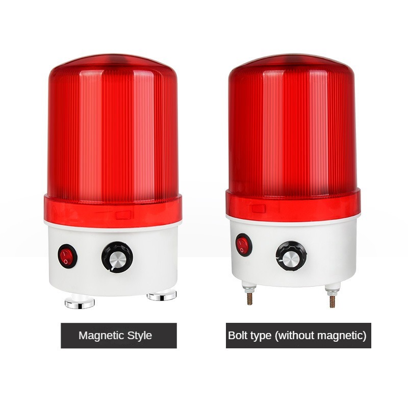 Rotating Warning Light Adjustable Volume LED Sound Light Integrated ...