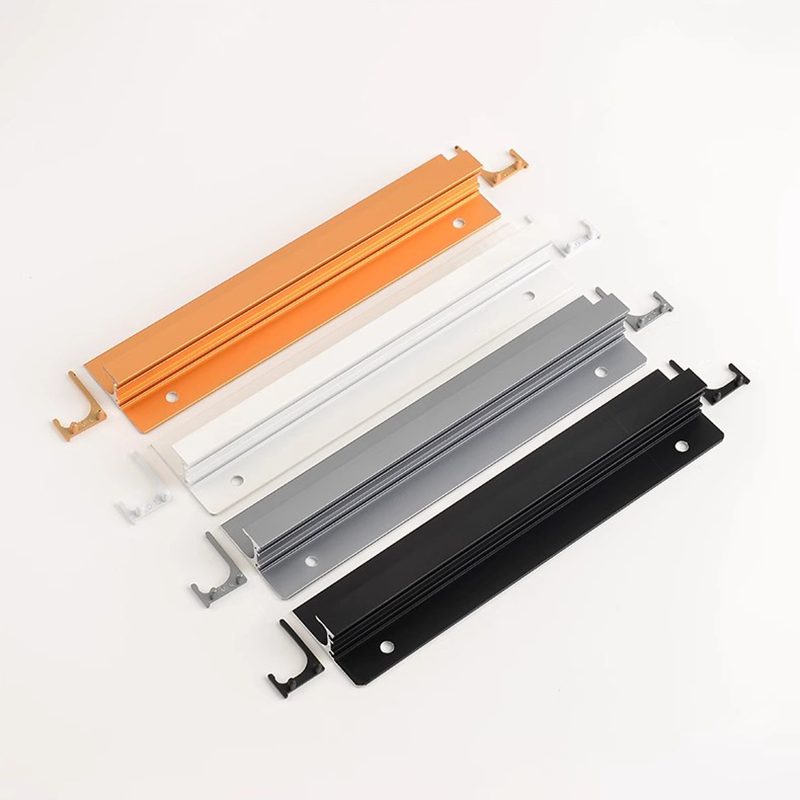 Customized size L-type Slot-free Hidden Handles Cabinet Handle Kitchen ...