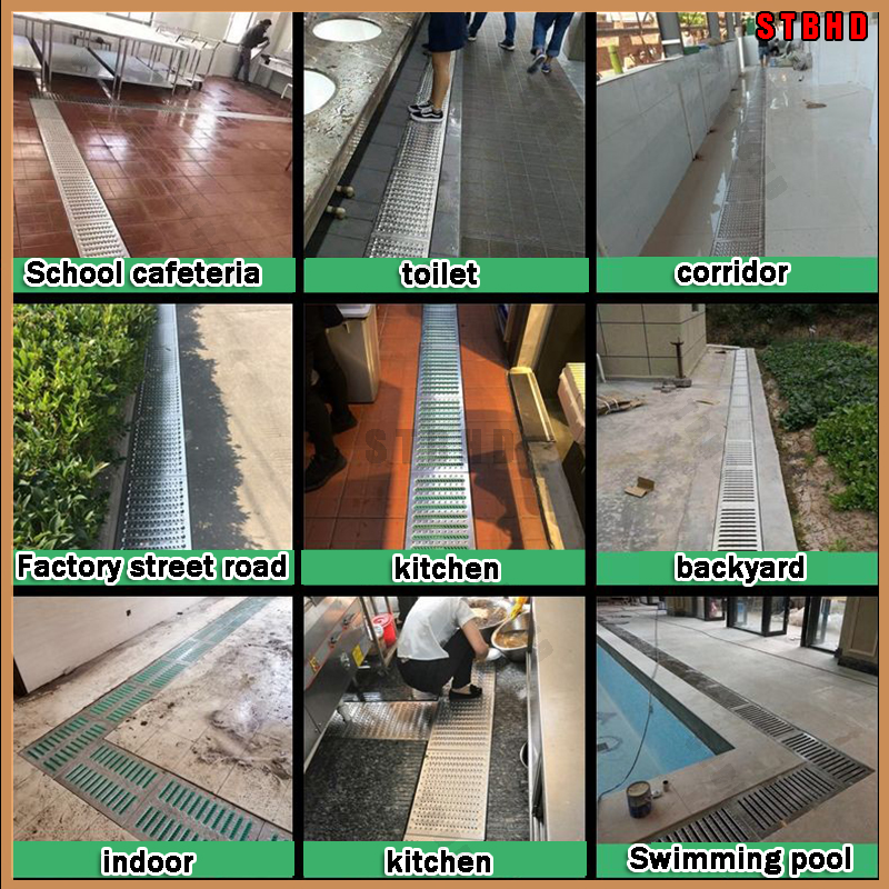Sewer Cover Drainage Penutup Longkang Stainless steel gutter cover ...