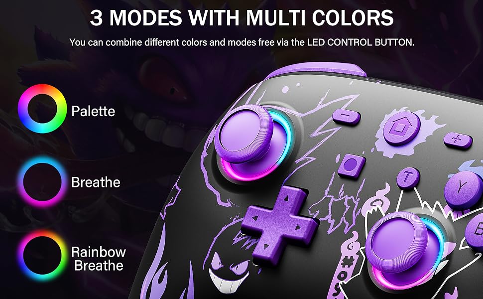 Wireless Pro Controller for Nintendo Switch/OLED/Lite, Switch ...