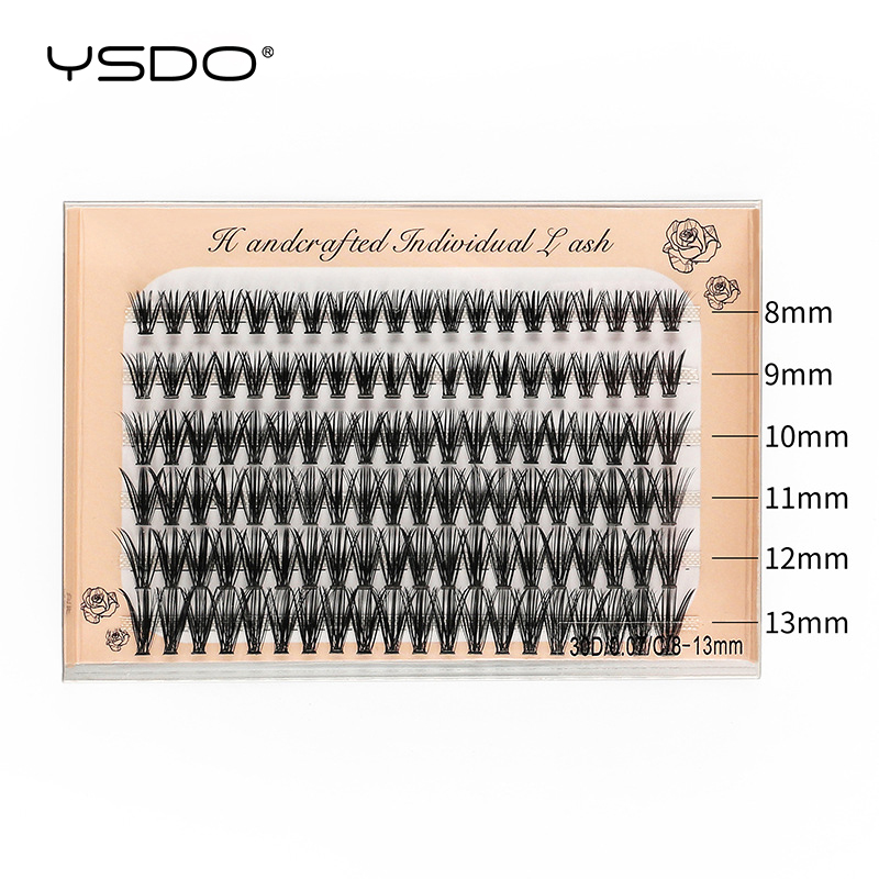 YSDO Lash Extension Kit 120pcs Cluster Eyelashes with Bond and Seal ...