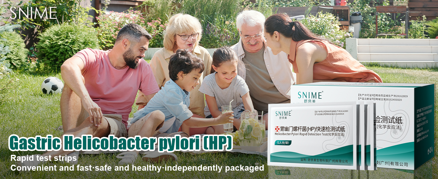 Gastric Helicobacter Pylori Test Strips Paper Oral Tartar Examination ...