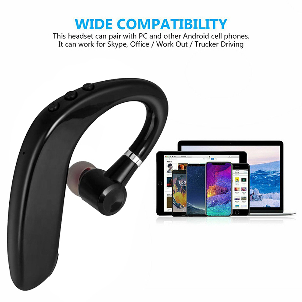 S109 Wireless Bluetooth Earphone Business Stereo Headphones Handsfree ...