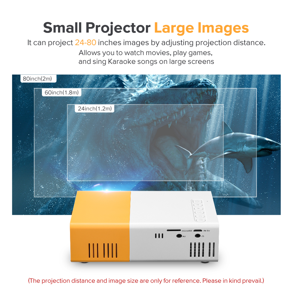 Mini Projector Portable Projector For Phone HD WIFI Projector Android ...
