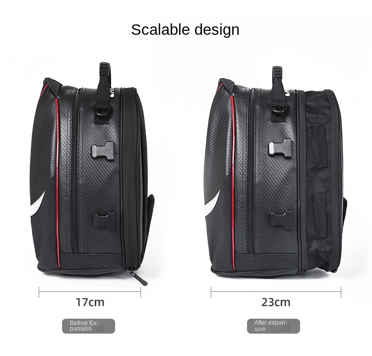 Waterproof Motorcycle Luggage Tail Bag Back Seat Bag Travel Bag ...