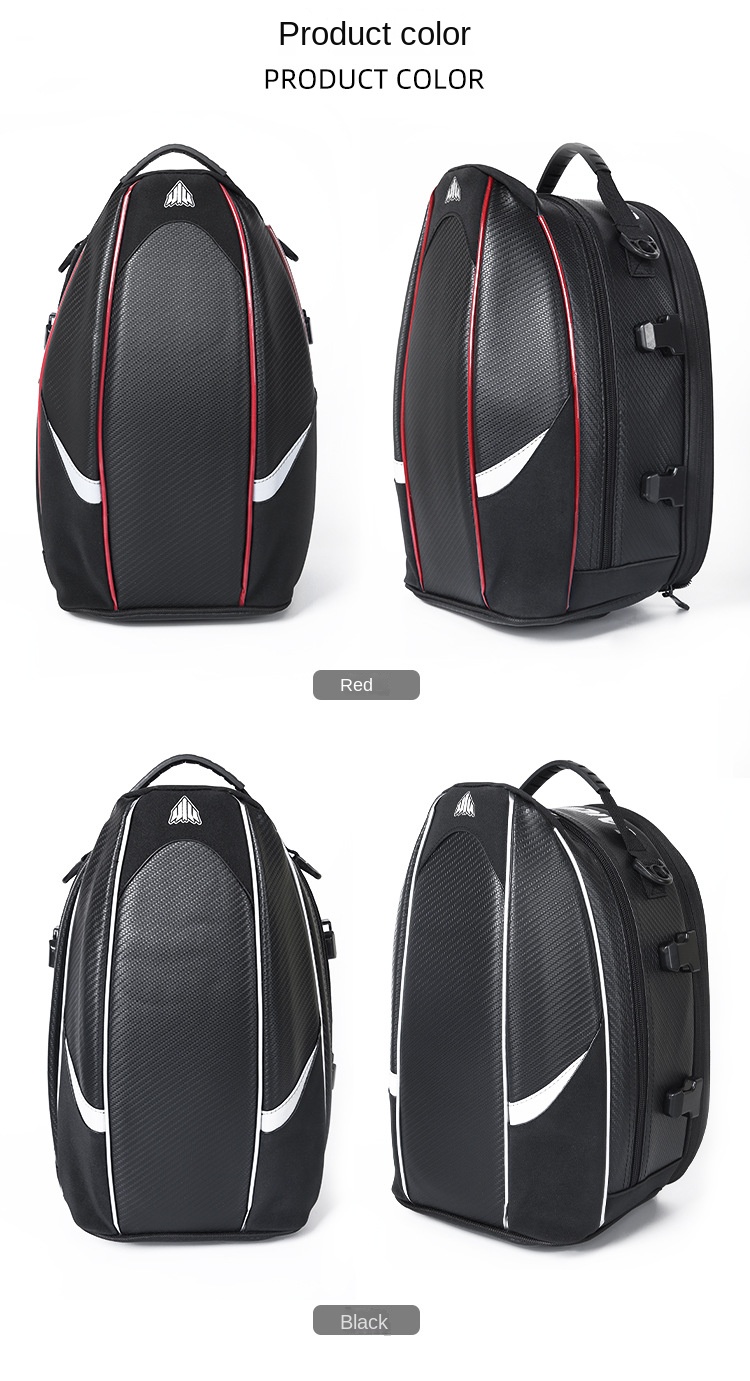 Waterproof Motorcycle Luggage Tail Bag Back Seat Bag Travel Bag ...