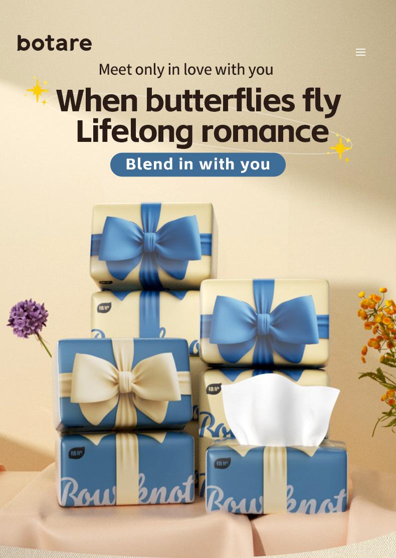 Botare Air-Cushion Deluxe Comfort Thick Tissue Paper 4-Ply (400 Sheets ...