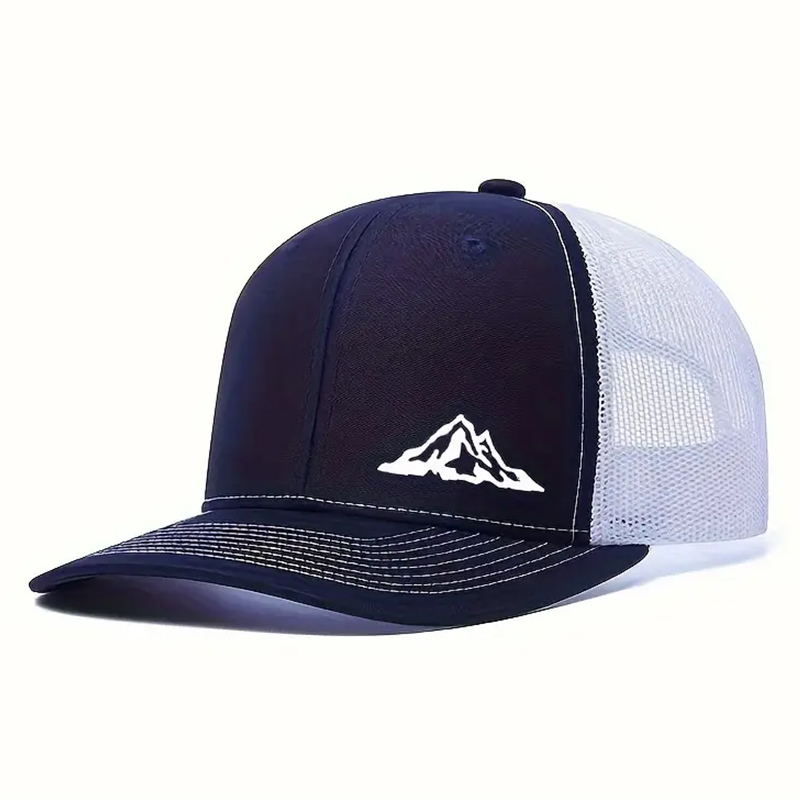 Richardson snapback Men women mesh baseball cap mountain printed hip ...