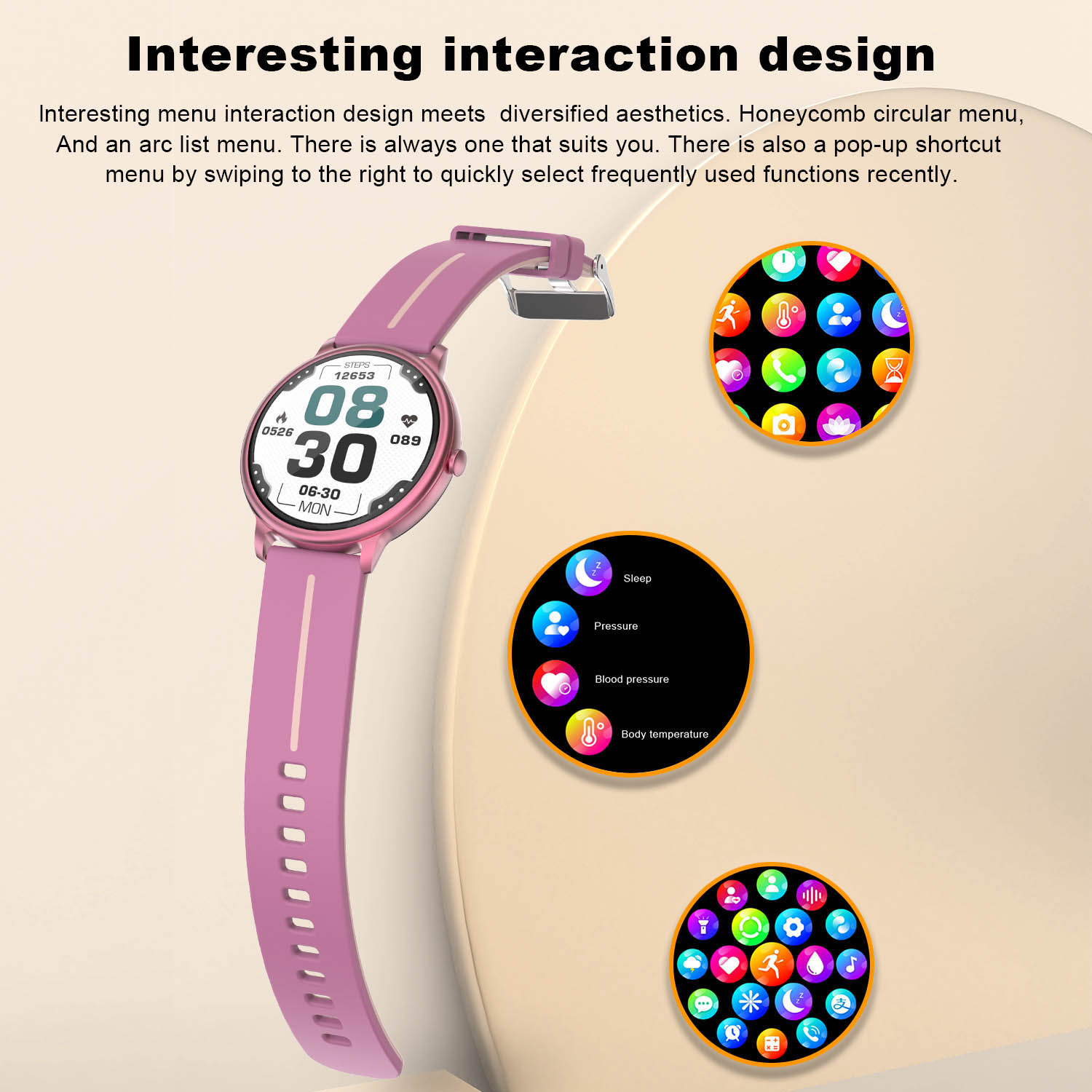 NORTH EDGE G98 AMOLED Jam tangan pintar lelaki Display Smart Watch ...