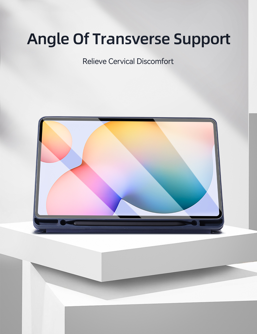 For Samsung Galaxy Tab Multi Fold Protective Case S6 Lite 10.4 inch ...