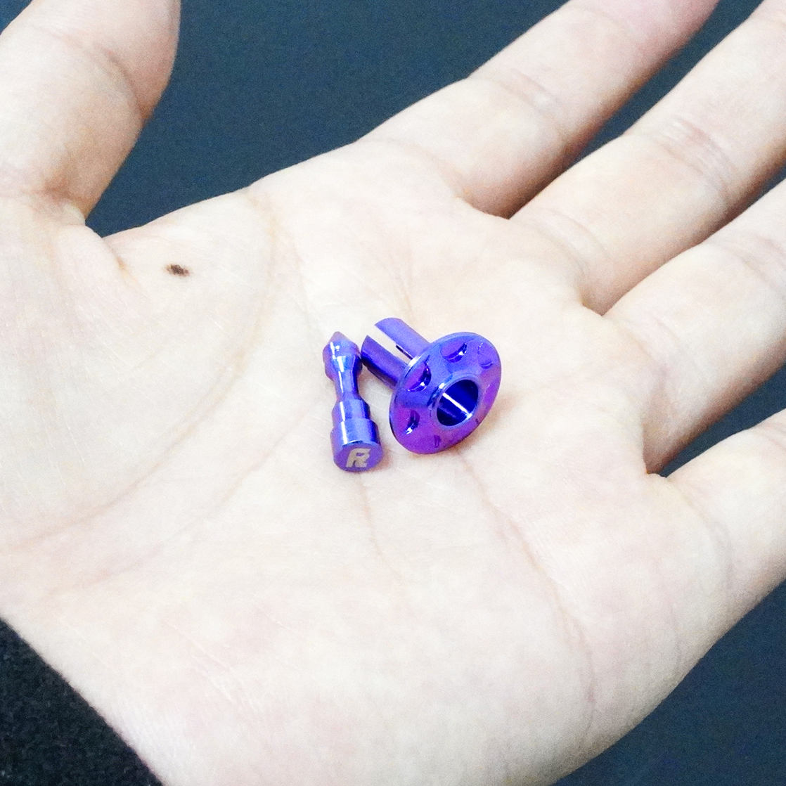 RTAMO Titanium Gr5 Xmax Titanium Rivets Tmax Near The Gauge Rivets Self ...