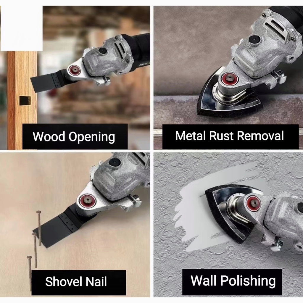 Angle Grinder Adapter Convert Oscillating Multitool 100mm M10 Thread ...