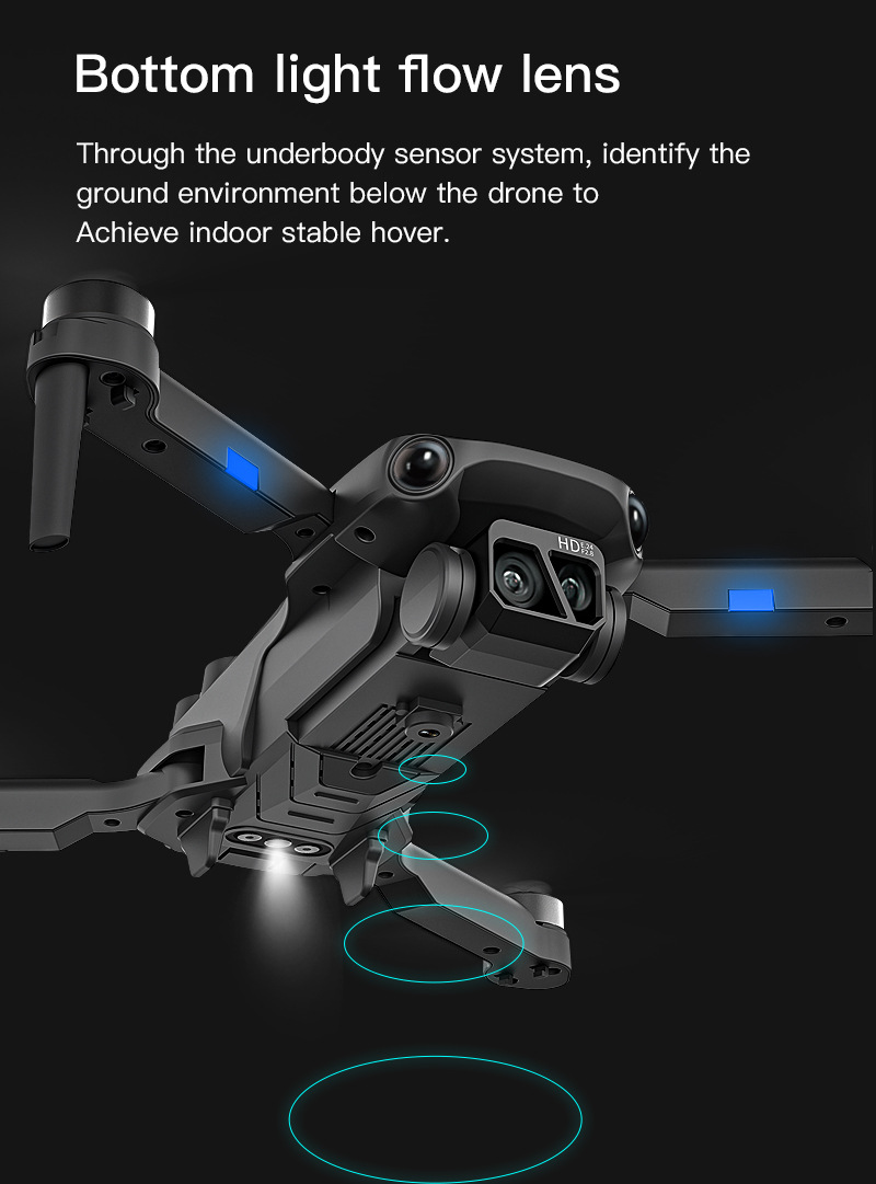 H9 drone GPS drone Quadcopter 4k camera electrical lens drone Optical ...