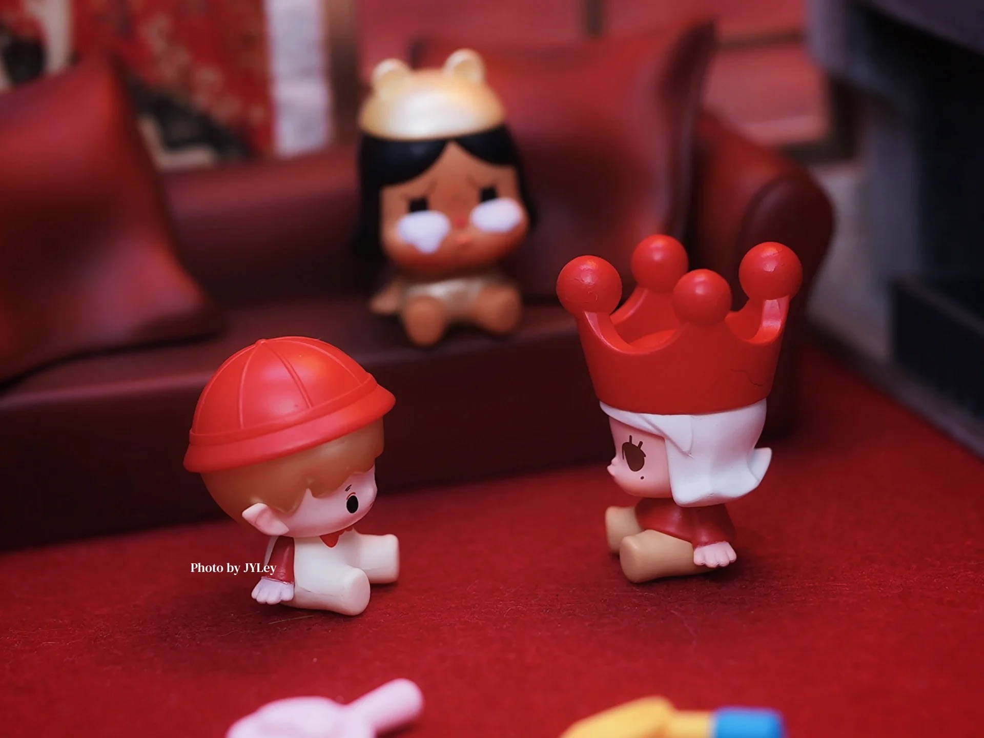 Pop Bean Sitting Posture Series Cute Anime Doll Kawaii Figure Model ...