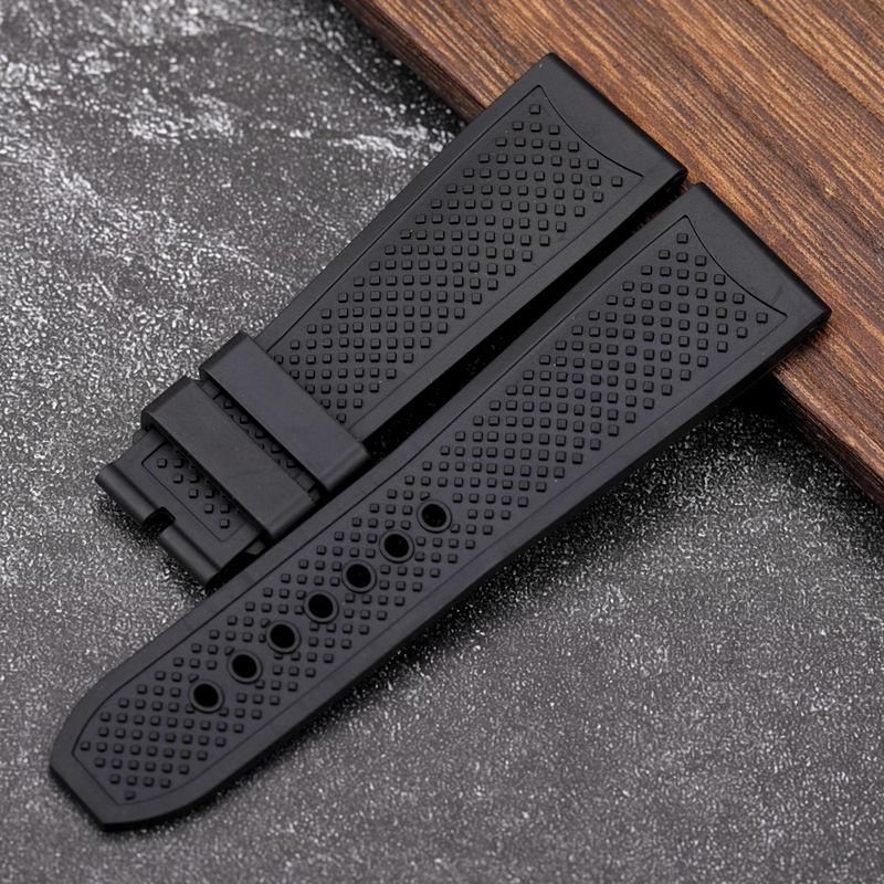 Imported Rubber Strap Suitable for Cartier Cartier, Caleb CALIBRE Tape ...