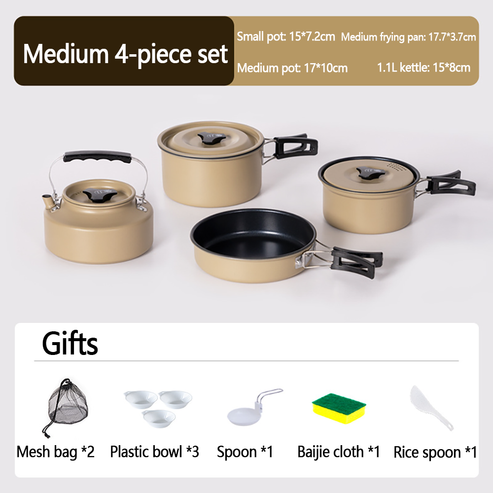 Outdoor Camping Cooker Set Outdoor cookware camping cookware Wild water ...