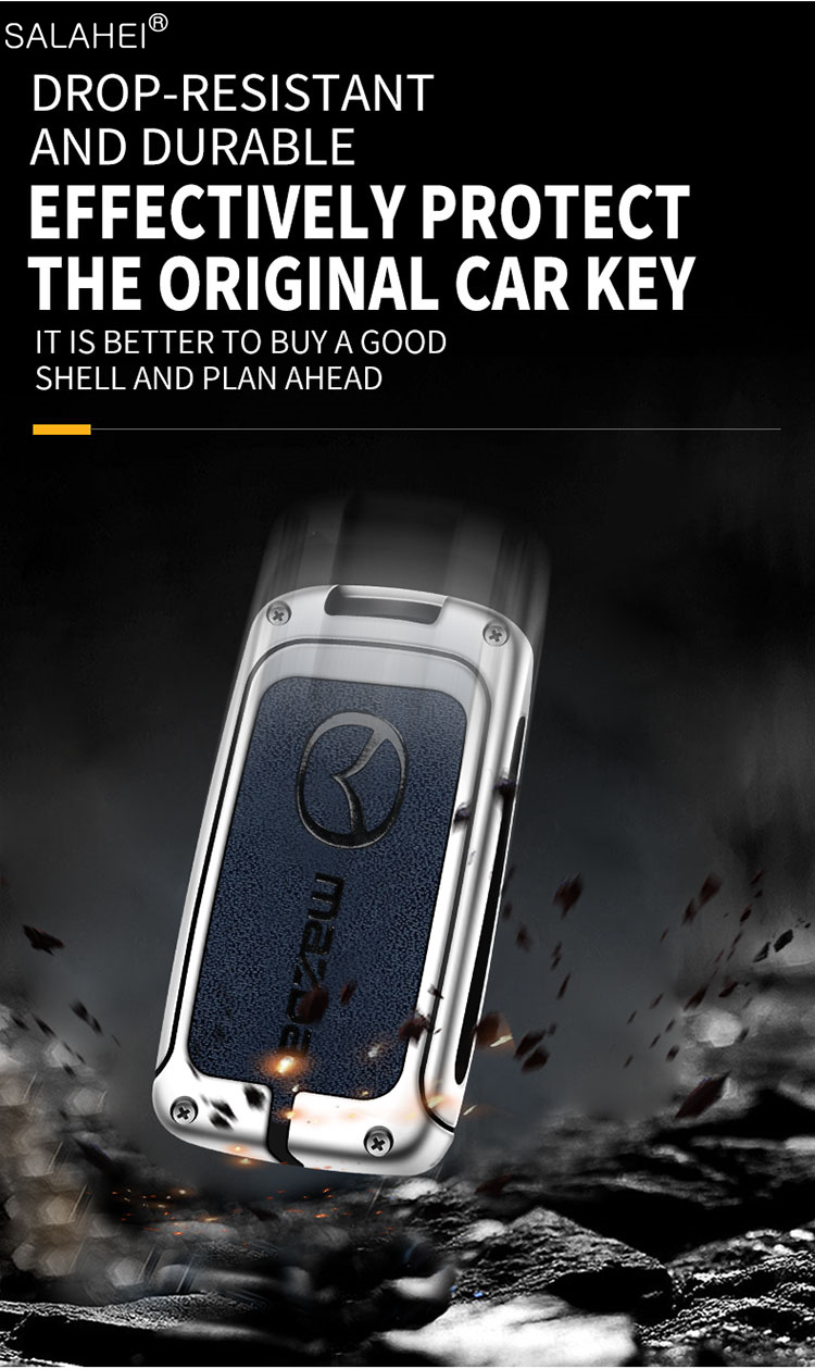 Car Key Cover Case Holder Shell Protection For Mazda 3 Alexa CX30 CX-30 CX-5 CX5 CX3 CX-3 CX8 CX ...