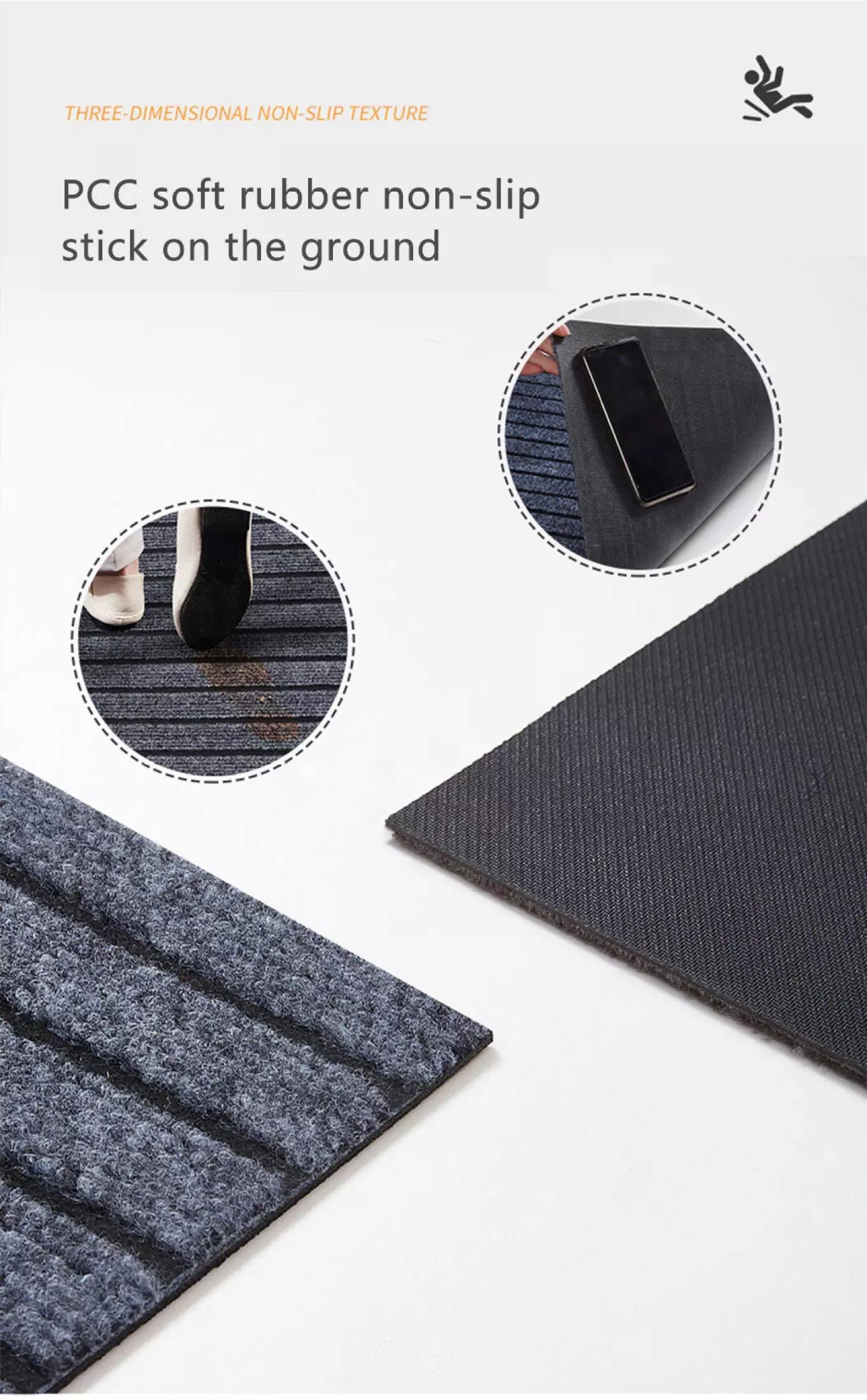 Anti-slip Kitchen Floor Mat Super Absorbent Carpet Customize Lapik Kaki ...