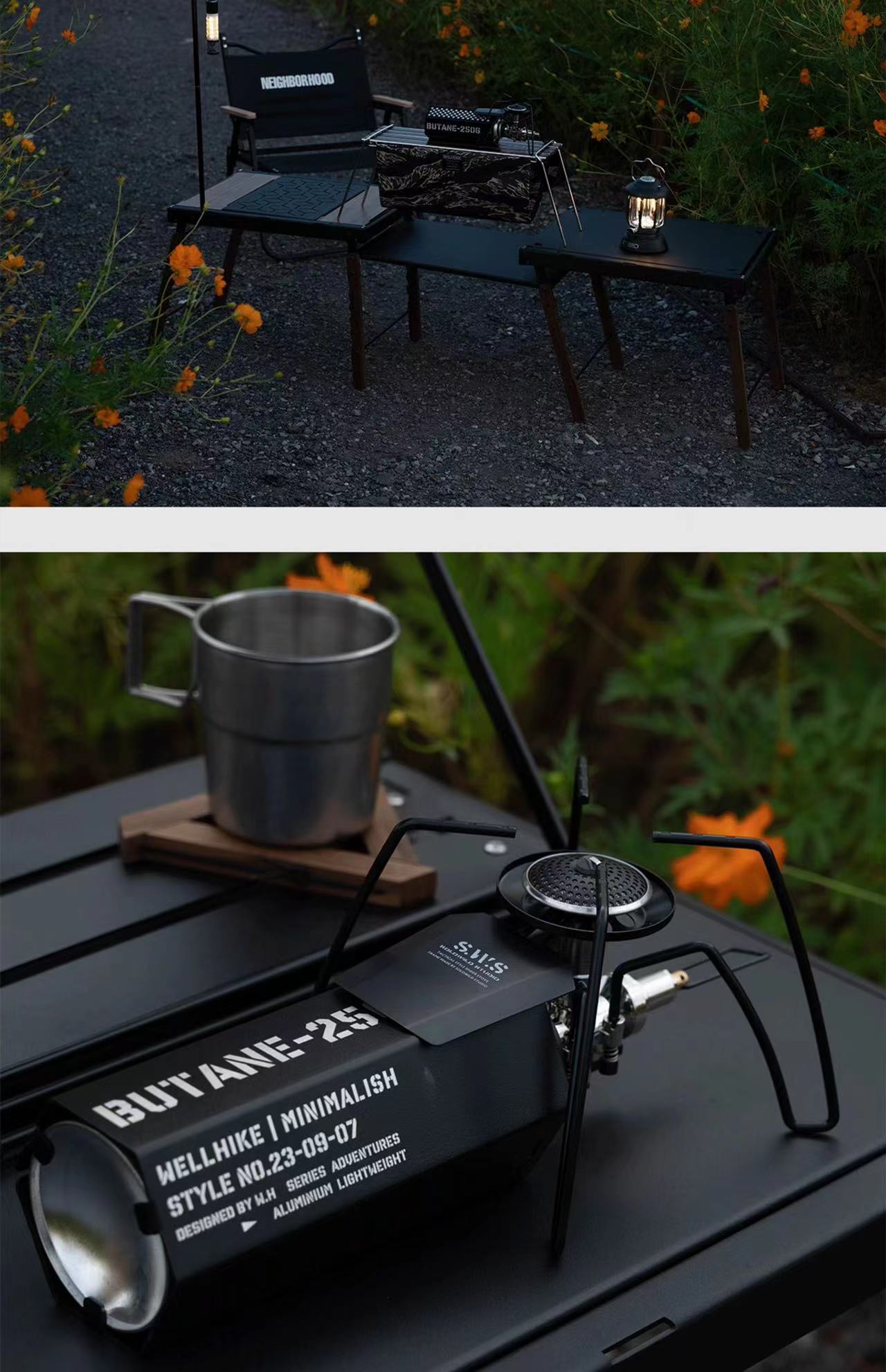 Wellhike Outdoor Camping Cassette Gas Tank Protective Cover 250G Gas ...