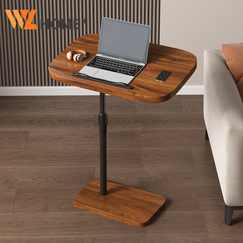 Adjustable Table Height Bedside Table Foldable Table Sofa Side Table ...